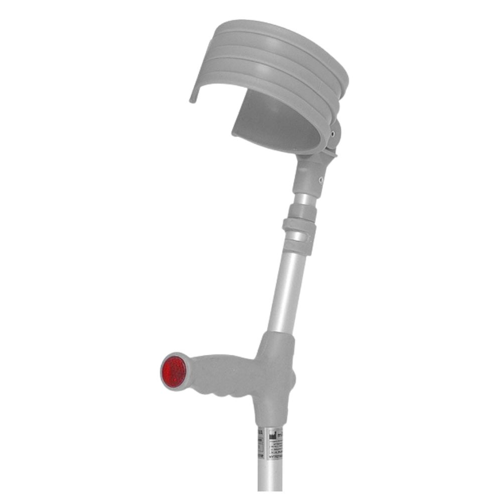 Lightweight orthopedic crutches 09/MR | Double adjustment, wide cuff ...